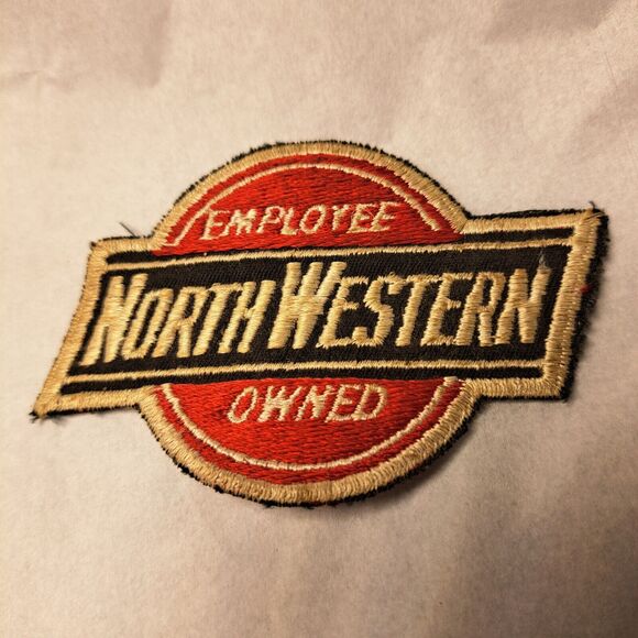 Accents | Vintage Chicago Northwestern Railway Patch Cnw Employee Owned ...